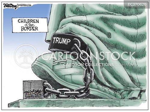 Children In Cages Cartoons and Comics - funny pictures from CartoonStock