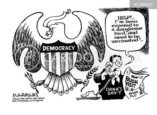 Diplomatic Visit Cartoons and Comics - funny pictures from CartoonStock