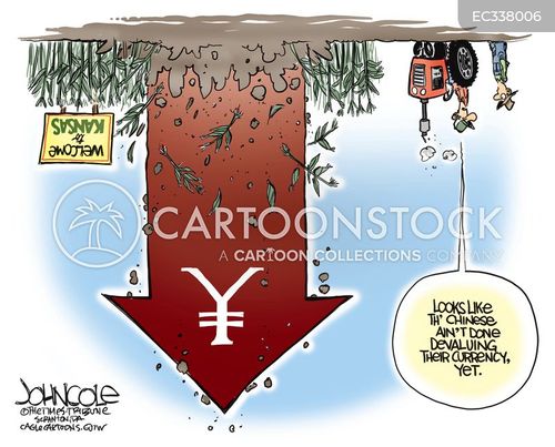 Chinese Yuan Cartoons and Comics - funny pictures from CartoonStock