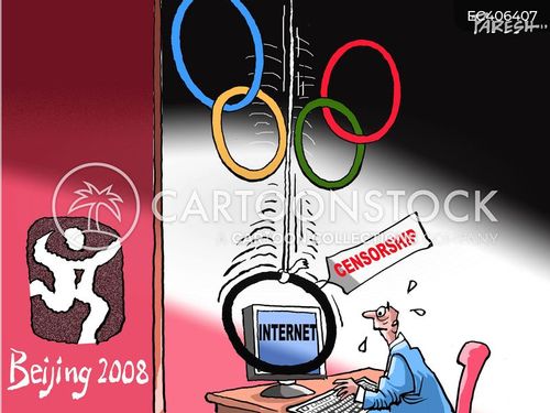 Blocked Access Cartoons and Comics - funny pictures from CartoonStock
