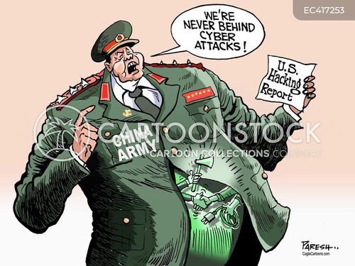 China Army Cartoons and Comics - funny pictures from CartoonStock