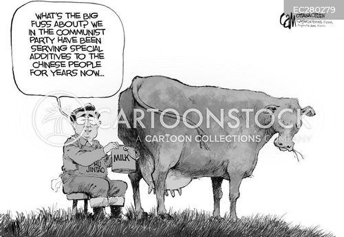 Milk Processing Cartoons and Comics - funny pictures from CartoonStock
