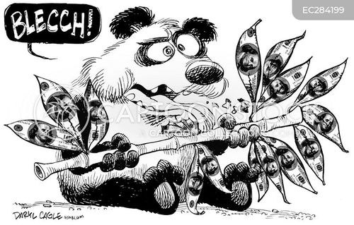 Currency Valuation Cartoons and Comics - funny pictures from CartoonStock