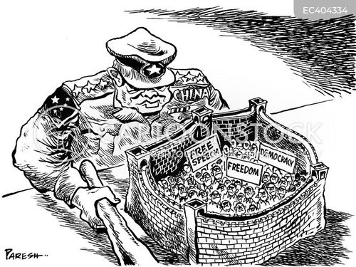 Chinese Govt Cartoons and Comics - funny pictures from CartoonStock