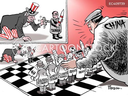 China-us Trade Cartoons and Comics - funny pictures from CartoonStock