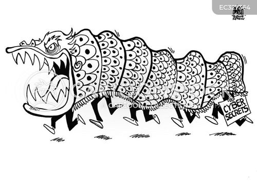 Chinese Hackers Cartoons and Comics - funny pictures from CartoonStock