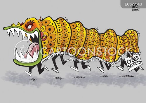 Chinese Hackers Cartoons and Comics - funny pictures from CartoonStock