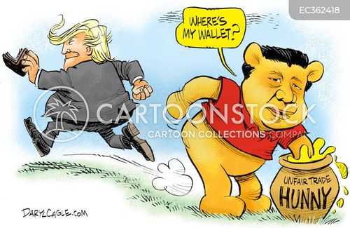 Trump's Tariffs Cartoons and Comics - funny pictures from CartoonStock