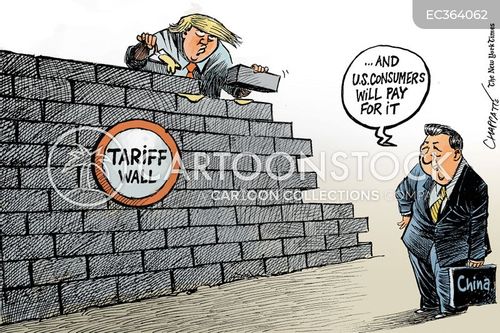 Bilateral Trade Cartoons and Comics - funny pictures from CartoonStock