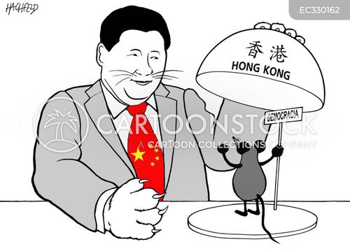 Pro-beijing Cartoons and Comics - funny pictures from CartoonStock