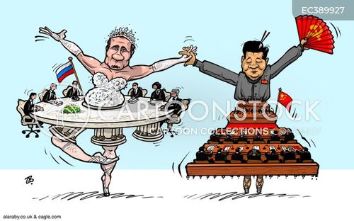 Putin In China Cartoons and Comics - funny pictures from CartoonStock