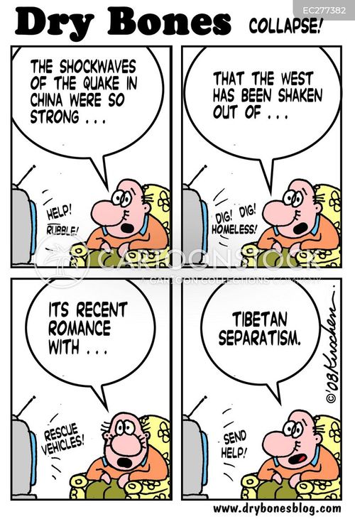 Earthquake Impact Cartoons and Comics - funny pictures from CartoonStock