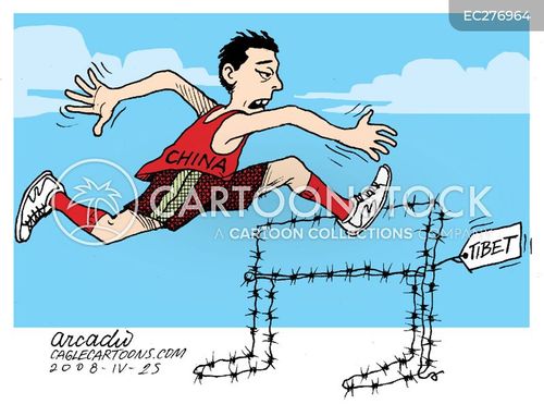 Physical Obstacle Cartoons and Comics - funny pictures from CartoonStock