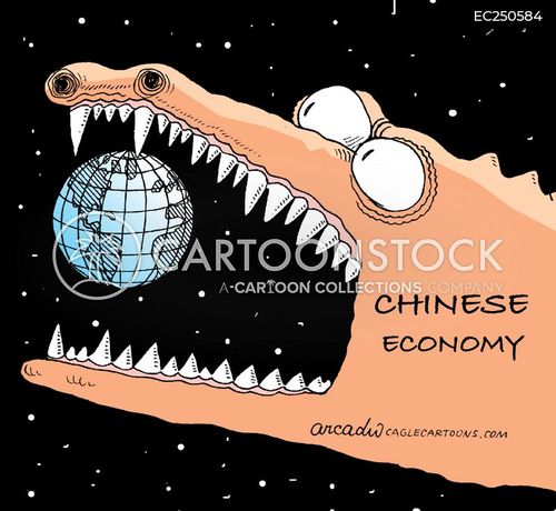 Chinese Economy Cartoons and Comics - funny pictures from CartoonStock
