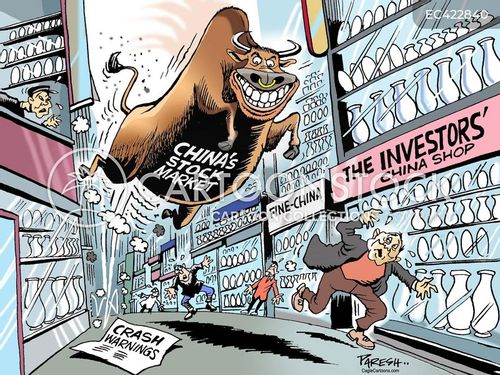 Stock Market Crash Political Cartoons