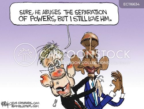 Separation Of Powers Cartoons and Comics - funny pictures from CartoonStock