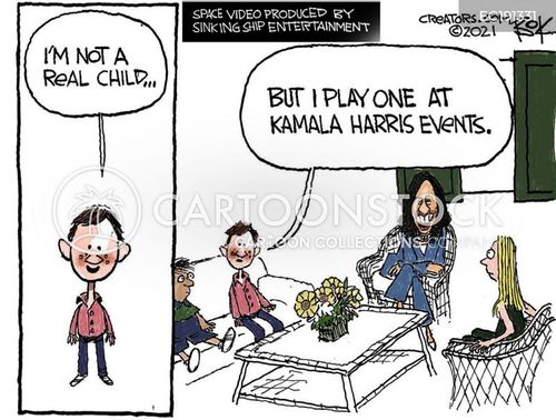 Vp Kamala Harris Cartoons and Comics - funny pictures from CartoonStock
