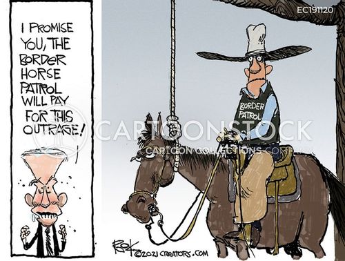 Immigration Outrage Cartoons and Comics - funny pictures from CartoonStock