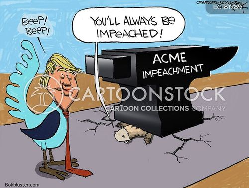 Self-impeachment Cartoons and Comics - funny pictures from CartoonStock