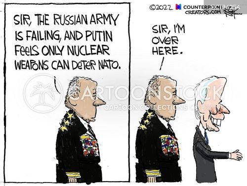 Russian Nuclear Cartoons and Comics - funny pictures from CartoonStock