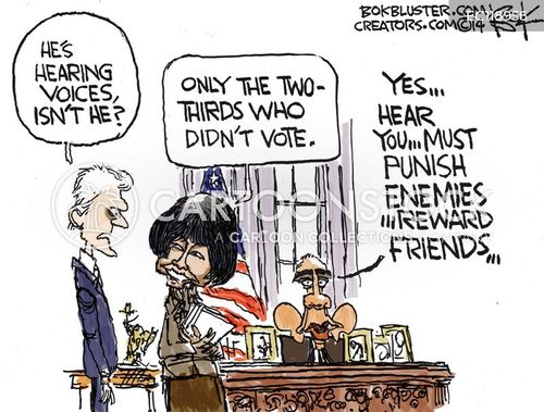 President's Voice Cartoons and Comics - funny pictures from CartoonStock