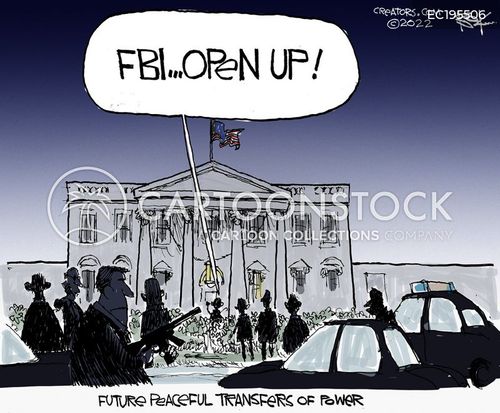 Fbi Overhaul Cartoons and Comics - funny pictures from CartoonStock