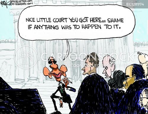 Judge John Roberts Cartoons and Comics - funny pictures from CartoonStock