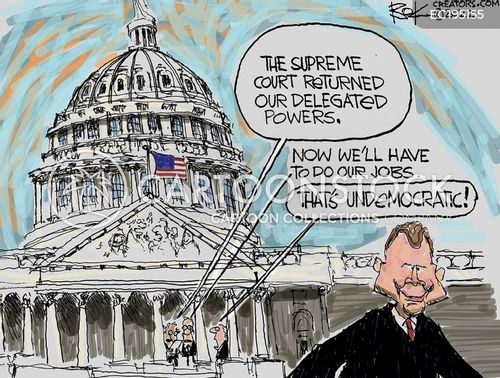 Undemocratic Cartoons and Comics - funny pictures from CartoonStock