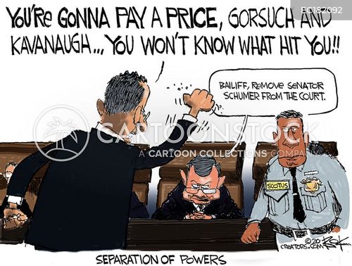 Justice Gorsuch Cartoons and Comics - funny pictures from CartoonStock