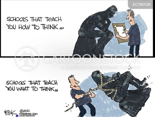 Instilling Ideas Cartoons and Comics - funny pictures from CartoonStock