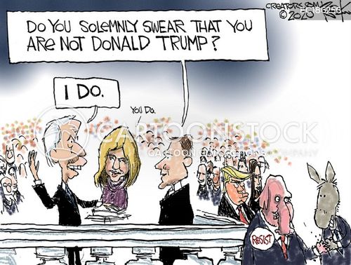 Oath Ceremony Cartoons and Comics - funny pictures from CartoonStock