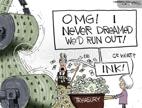 Federal Treasury Cartoons and Comics - funny pictures from CartoonStock