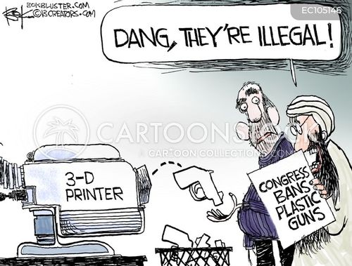 Plastic Weapon Cartoons and Comics - funny pictures from CartoonStock