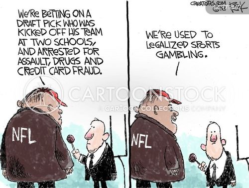Draft Pick Cartoons and Comics - funny pictures from CartoonStock