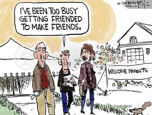 University Friends Cartoons and Comics - funny pictures from CartoonStock