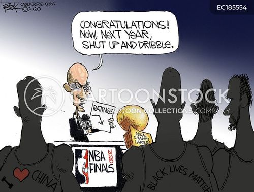 Nba Cartoons and Comics - funny pictures from CartoonStock