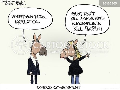 Divided People Cartoons and Comics - funny pictures from CartoonStock