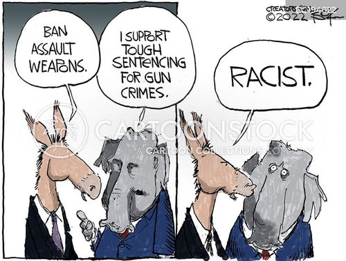 Hand Gun Ban Cartoons and Comics - funny pictures from CartoonStock