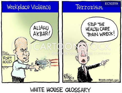 Workplace Violence Cartoons and Comics - funny pictures from CartoonStock