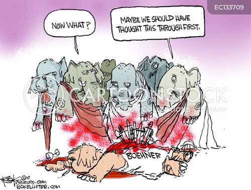 Boehner Resignation Cartoons and Comics - funny pictures from CartoonStock