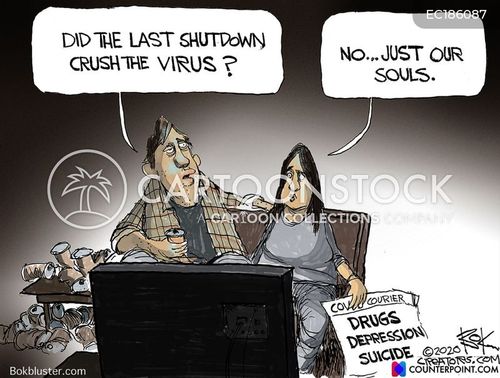 Pandemic Disruptions Cartoons and Comics - funny pictures from CartoonStock