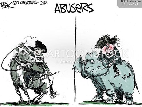 Ill-abused Cartoons and Comics - funny pictures from CartoonStock