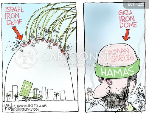 Iron Dome Cartoons and Comics - funny pictures from CartoonStock