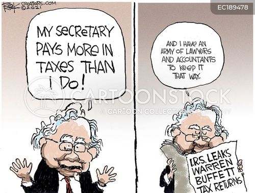 Warren Buffet Cartoons and Comics - funny pictures from CartoonStock