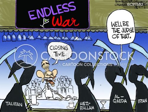 Endless Battle Cartoons and Comics - funny pictures from CartoonStock