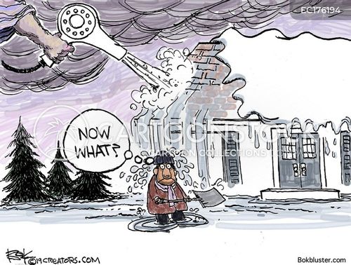 Arctic Storms Cartoons and Comics - funny pictures from CartoonStock
