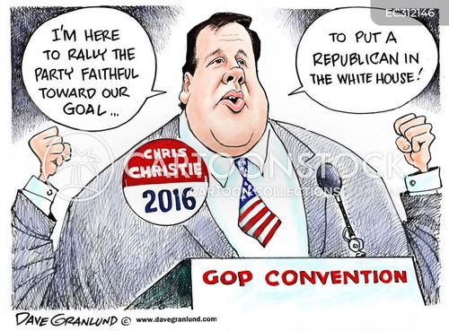 Chris Christie Political Cartoons