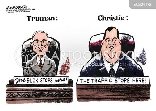 Chris Christie Bridge Cartoons and Comics - funny pictures from CartoonStock
