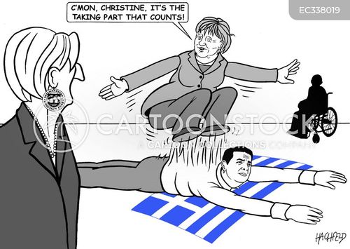 Christine Lagarde Cartoons and Comics - funny pictures from CartoonStock