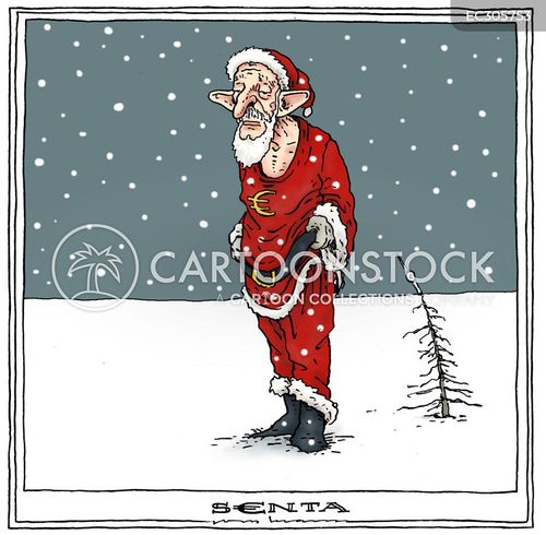 Santa Cartoons and Comics - funny pictures from CartoonStock